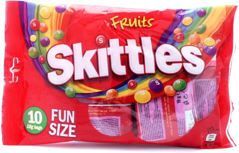 Skittles Limited Edition Darkside Fun Size - The Hectic Vegan